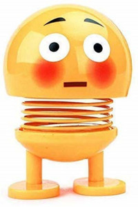 choice king 6 Smiley Spring Doll, Cute Emoji Head Dolls Car Ornaments ...