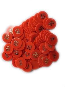REINDEER Plastic Token No. 1 to 200 Number Coins Price in India - Buy ...
