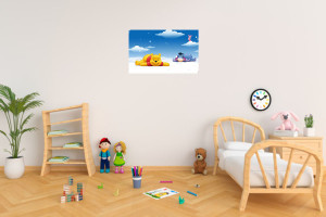 Cute Cartoon Sticker Poster|Wall Decor|Decorative wall Interior Poster ...