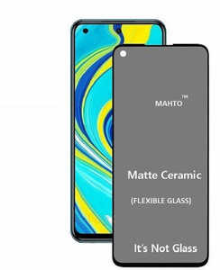 Matte Guard Tempered Glass Guard for Vivo Y30, Vivo Y50 Matte Temper ...