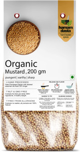 HamamDasta Dried Whole Yellow Mustard Pilli Sarso Peeli Sarso, 200g by ...