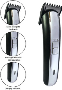 HIC Cordless Rechargeable Trimmer For Men and Boys Trimmer 45 min ...