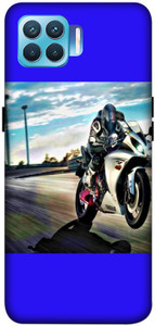 ANGELSKY Back Cover for OPPO F17 PRO ( sports, bike) PRINTED BACK COVER ...