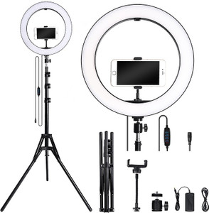 Gabbar ™ 14 inch Selfie LED Ring Light,Bi-Color Dimmable Ring Light for ...