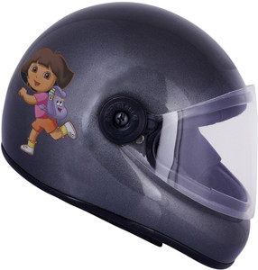 Western Era Stylish Explorer Dora Sticker Full Face Helmet for Kids ...