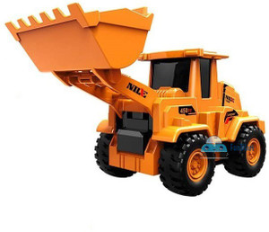 FunBlast 2 in 1 Bulldozer Truck Convert into Robot Toy Push and Go ...