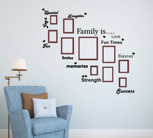 Wallzone 105 cm Photo Frames Removable Sticker Price in India - Buy ...