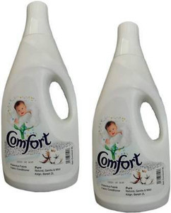 Comfort Fabric Conditioner PURE Fresh Scent, 2L x 2(Pack of 2 x 2L ...