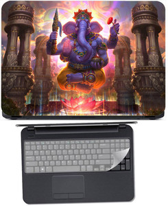 Splendid STICKER 2 IN 1 LAPTOP PRINTED STICKER PACK WITH KEY GUARD FOR ...