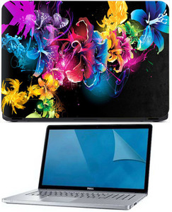 Splendid STICKER 2 IN 1 LAPTOP PRINTED STICKER PACK WITH SCREEN GUARD ...