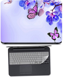 Splendid STICKER 2 IN 1 LAPTOP PRINTED STICKER PACK WITH KEY GUARD FOR ...