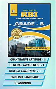 RBI GRADE B Study Kit (Set Of 6 Books): Buy RBI GRADE B Study Kit (Set ...