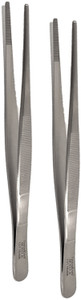 FusionKraft Standard Surgical Dressing Plain Forceps, 8" (Pack of 2 ...