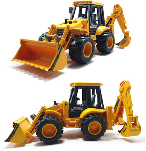 Hobby Central Construction Toy Earthmover and bulldozer set, Excavator ...