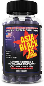 cloma pharma ASIA BLACK 25 FAT BURNER Price in India - Buy cloma pharma ...