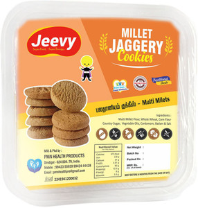 Jeevy Multimillet-Cookies-200GR-P4 Cookies Biscuit Price in India - Buy ...