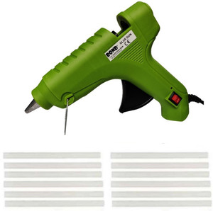 Bond ® 80W HOTMELT GREEN GLUE GUN WITH TRANSPARENT GLUE STICK 11MM (DIY ...