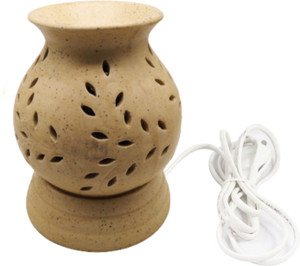 INDIA MEETS INDIA Electric Diffuser Aroma Oil Burner Matki Shape ...