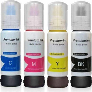 greencom 001 / 003 Refill Ink For Use In Epson EcoTank L3151 Printer ...