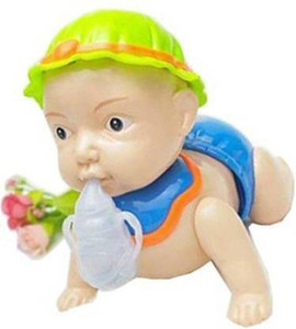 HREYANSH COLLECTION The Best Runing and Weeping Baby Crawling Toy for ...