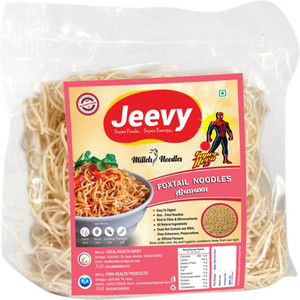 Jeevy FoxtailMillet Noodles 100gm Pack of 6 Instant Noodles Vegetarian ...