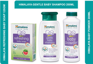 HIMALAYA Baby Essential Kit | New Born Baby Kit - (Baby Powder 200ml ...