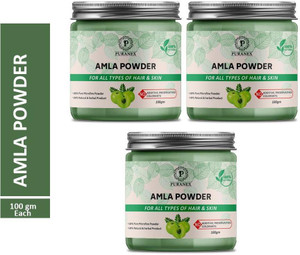 puranex 100% Natural & Pure Amla Powder For Natural Texture & Colour ...