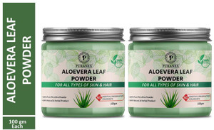 puranex 100% Natural & Pure Aloe Vera Leaf Powder For Deep Cleansing ...