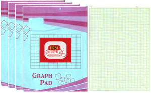 Flipkart.com | First Click GRAPH ONE SIDE RULE 100 SHEETS A4 78 gsm ...
