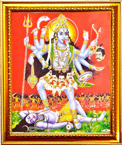 SUNINOW Kali maa Religious Frame Price in India - Buy SUNINOW Kali maa ...