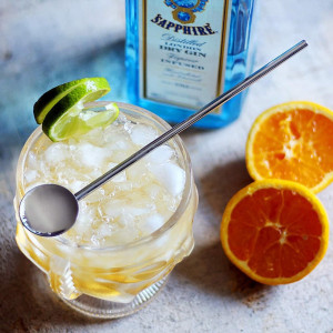 Tweetery Tweetery 4 set drinking staws with attached spoon stainless ...