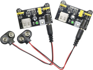 Super Debug 2pcs Breadboard Power Supply Module MB102 & DC 2.1X 5.5mm ...
