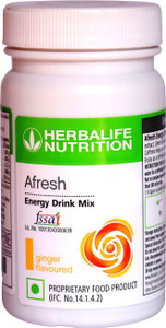 HERBALIFE Afresh Energy Drink Mix - Ginger Flavor With Green Tea ...