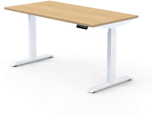 Ergo You Motorized Height Adjustable Engineered Wood Office Table Price ...