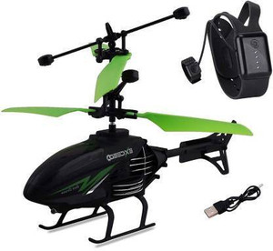 MP WORLD Heli Watch Remote Control Helicopter with Smart Sensor ...