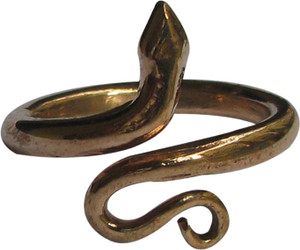 omkar Panchalogam Kaala Sarp Dosh Snake Ring Panchaloha Naga Dosha Ring ...
