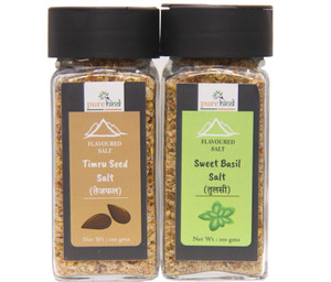 purehind Timru Seed Salt & Sweet Basil Salt Flavored Salt Price in ...