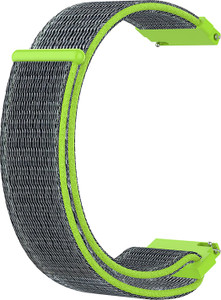 ACM Watch Strap Nylon Loop 20mm for Goqii Smart Vital Plus Smartwatch ...