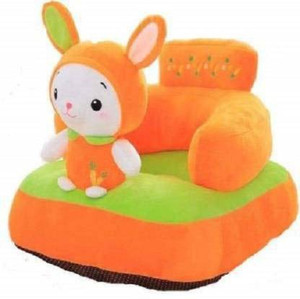 KABIRSTORE Baby Seats Rabbit Shape Soft Plush Cushion Baby Sofa Seat or ...