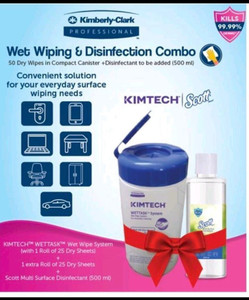 Kimberly Clark WetTask Wiping System Combo Pack Wipes Price in India ...