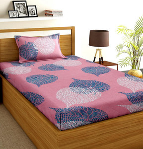 VAS COLLECTIONS 160 TC Cotton Single Abstract Flat Bedsheet - Buy VAS ...