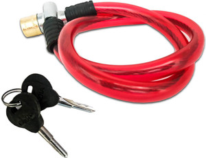 PERFECT Multipurpose 2 Key Helmet/Cycle Cable Lock Cycle Lock Price in ...