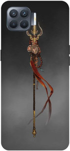 PRINTVEESTA Back Cover for Oppo F17 Pro/CPH2119 trishool, shiv ji ...