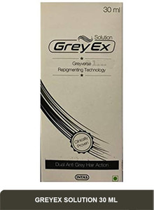 Grey Ex Solution | Reverse Gray Hair Permanently 30ml - Price in India ...