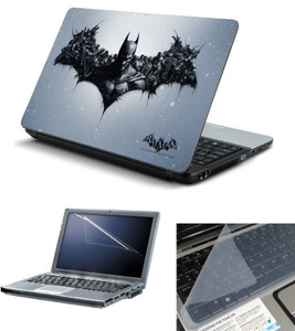 Geek 3in1 Combo of Easy to Install, HD, Laptop Skin/Sticker/Vinyl/Cover ...