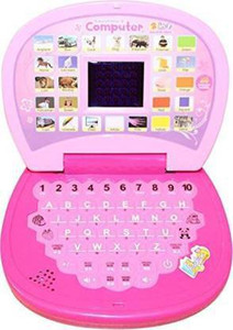 MEZIRE Educational Computer With Led Screen Mini Laptop Toy For Kids ...