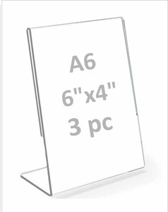 Flipkart.com | Clear Design 3 Compartments Acrylic paper Stand - paper ...