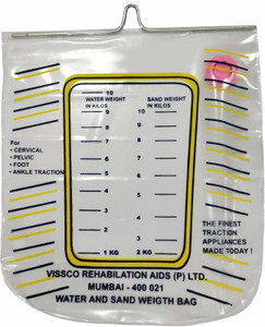 VISSCO Traction Water and Sand Weights Bag (Universal) Cervical ...