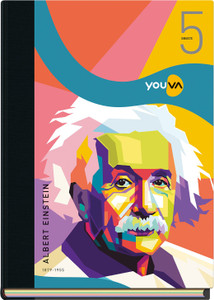 NAVNEET Youva Case Bound 5 Subject Book 18.5x24.7 cm Regular Notebook ...