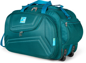 M MEDLER (Expandable) VOLT-M17_TURQ Duffel With Wheels (Strolley) TURQ ...